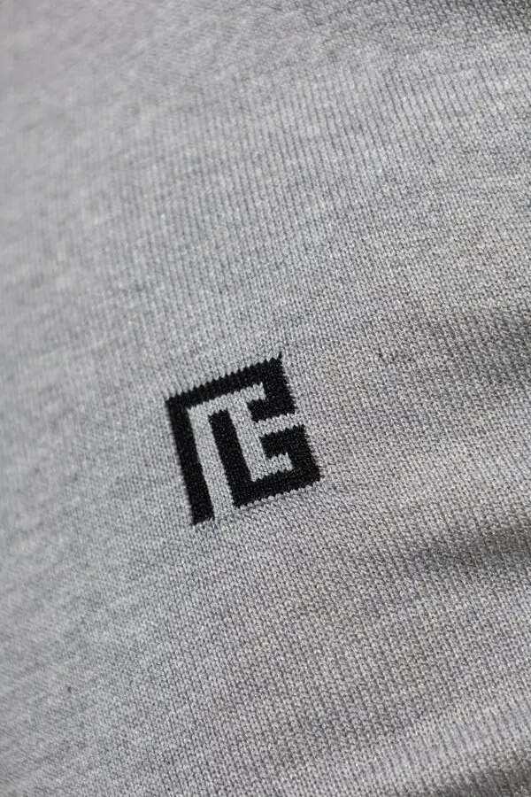 Balmain Logo Crew Neck Knitted Sweater