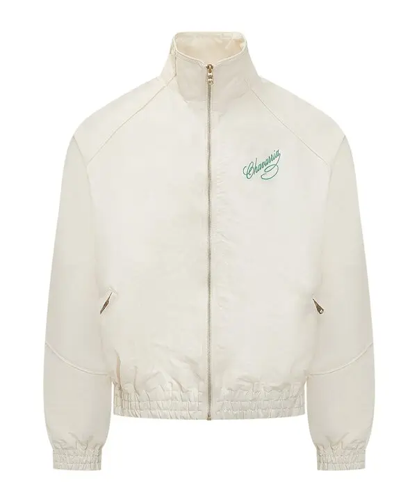 WILLY CHAVARRIA Ruff Rider Track Jacket - Cream