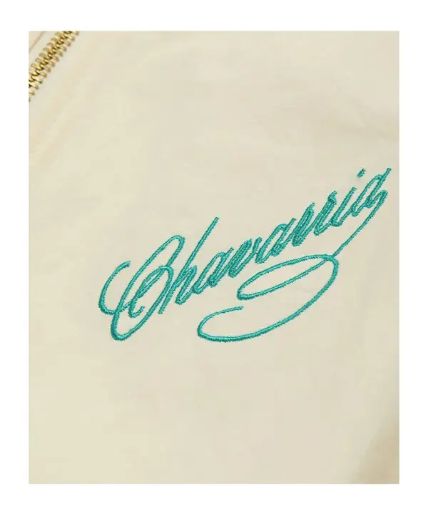 WILLY CHAVARRIA Ruff Rider Track Jacket - Cream
