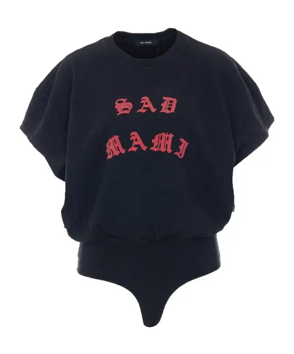 WILLY CHAVARRIA Graphic Bodysuit T-shirt