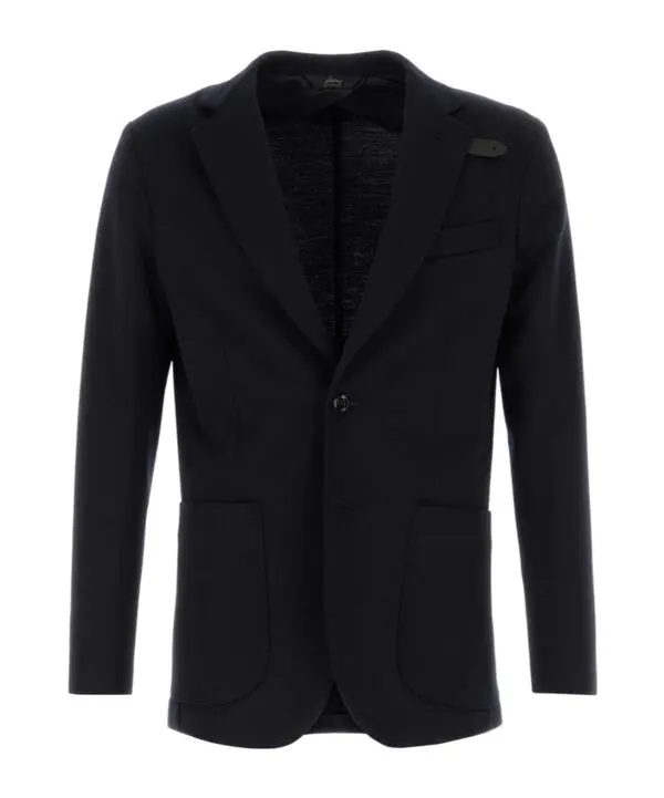 Brioni Milano Stitch Jersey Blazer