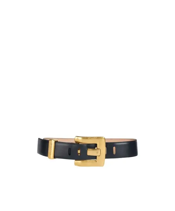 Balmain Anthem Buckle Belt - Black