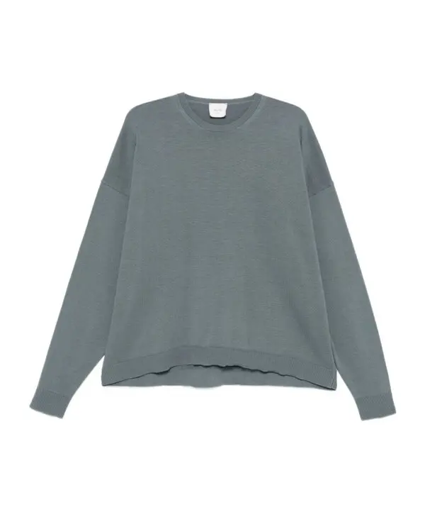 ALYSI Cotton Crewneck Sweater