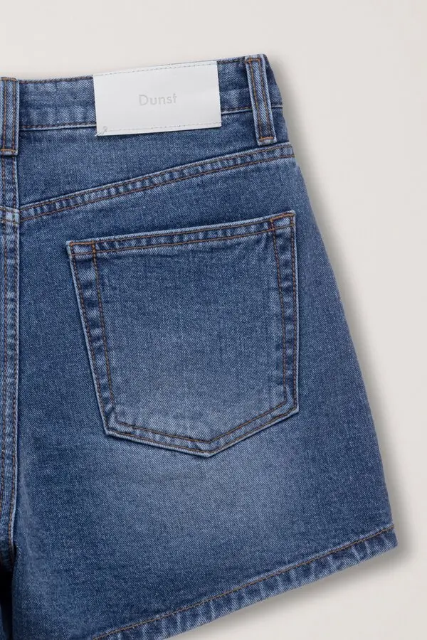 DUNST Faded Denim Shorts