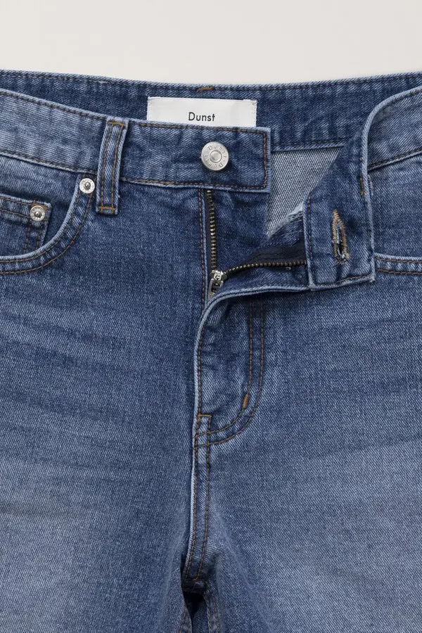 DUNST Faded Denim Shorts