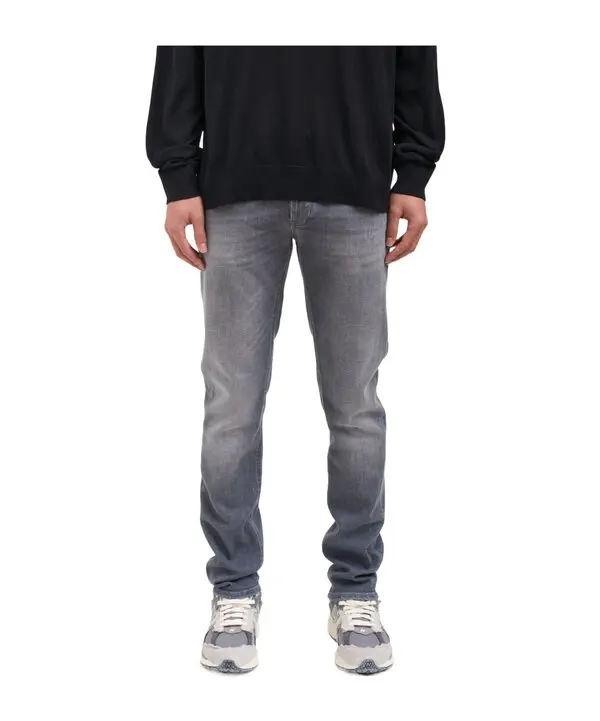DONDUP Slim Fit Jeans With Belt Loops