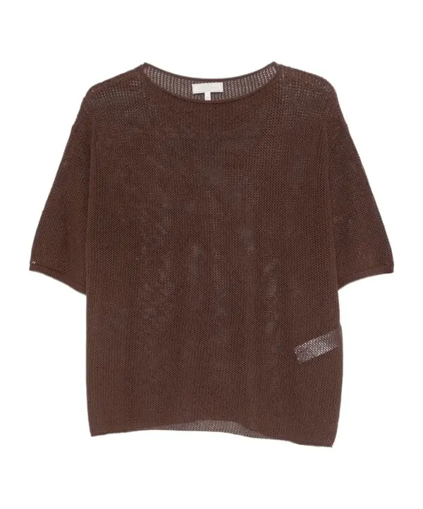 Antonelli Firenze Knitted Sweater - Brown