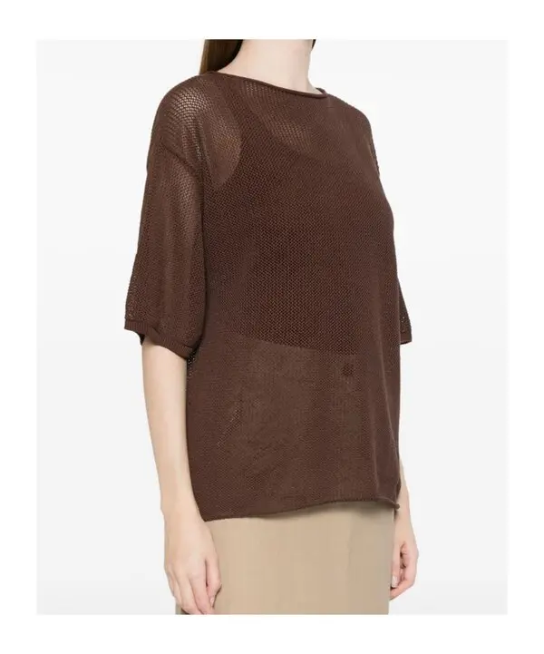Antonelli Firenze Knitted Sweater - Brown