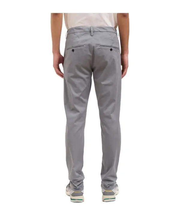 DONDUP Gaubert Logo Plaque Pants - Gray