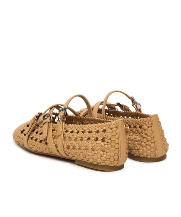 Michael Kors Woven Strappy Flats