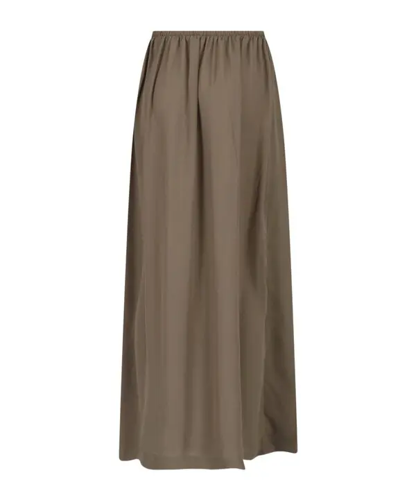 THE FRANKIE SHOP Elastic-waist Midi Skirt With Slit