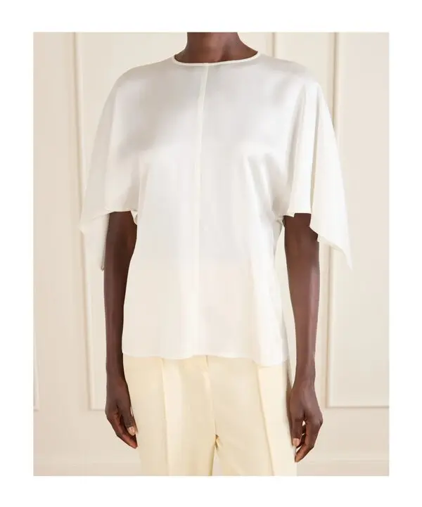 Stella McCartney Asymmetrical Crew Neck Top - No