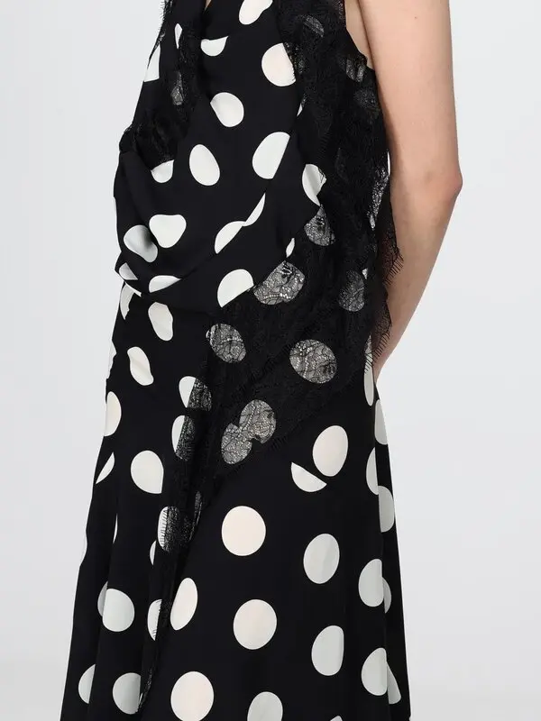 Junya Watanabe Polka Dot Lace Midi Dress