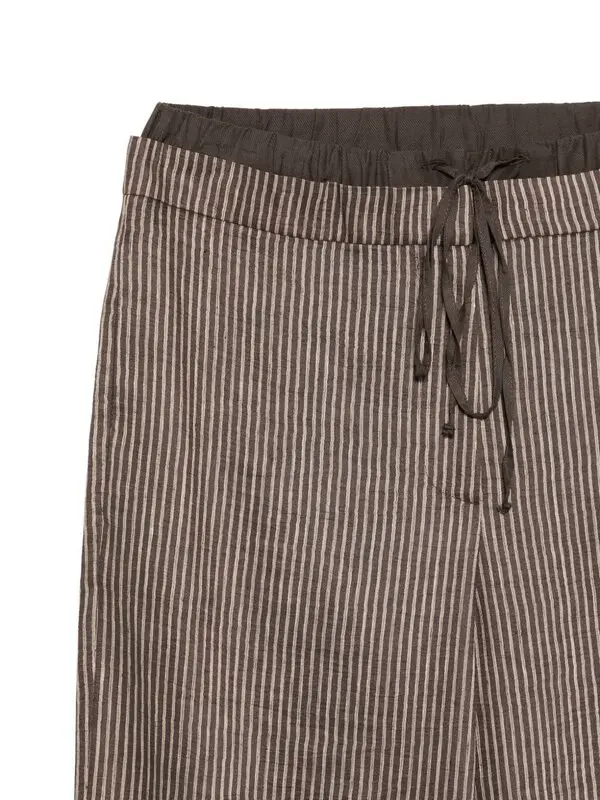 ALYSI Striped Casual Pants
