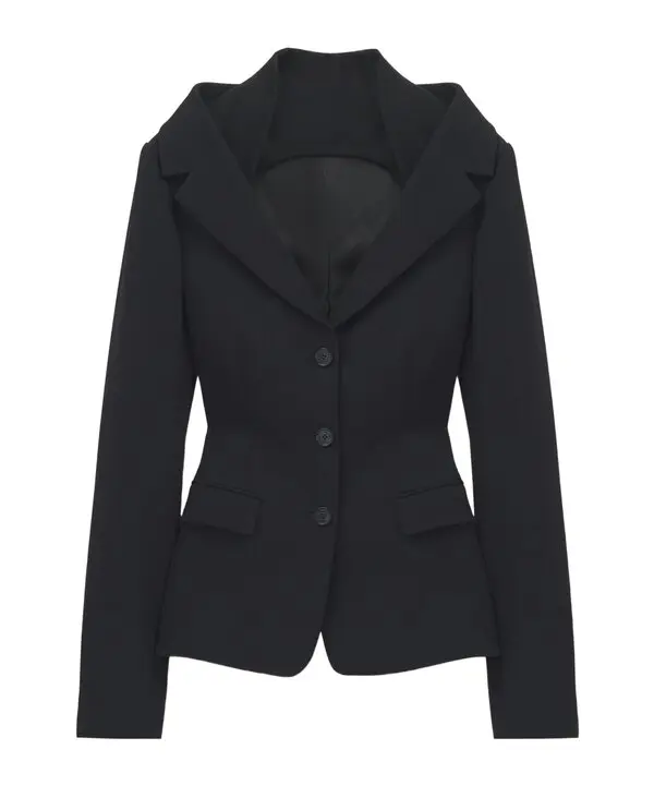 Alexander McQueen Off-shoulder Blazer