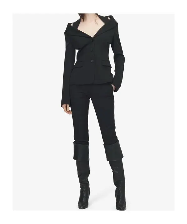 Alexander McQueen Off-shoulder Blazer