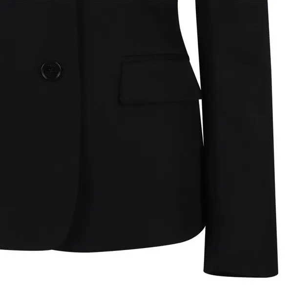 Alexander McQueen Off-shoulder Blazer - Black