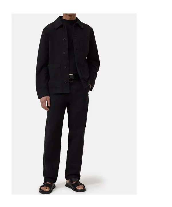 Closed Twill-weave Shirt Jacket