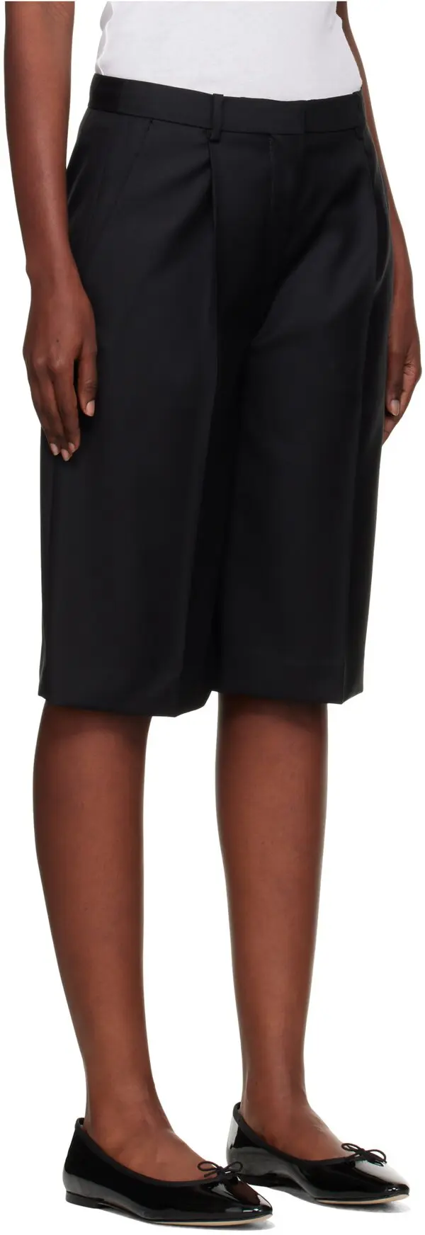 Loulou De Saison Pleated Tailored Shorts