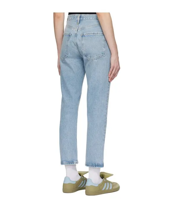 AGOLDE High Waist Denim Trousers