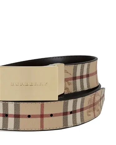Burberry Checked Belt
