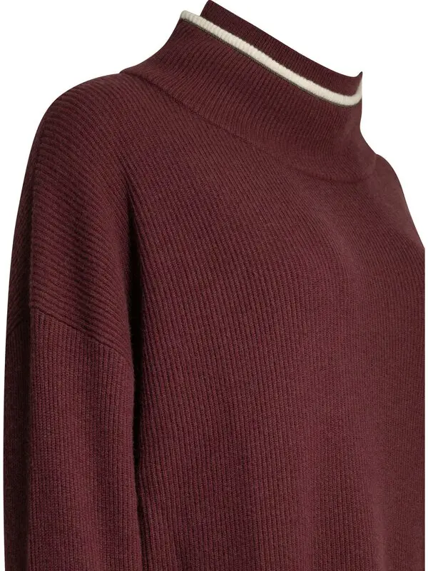Brunello Cucinelli Long-sleeved Knit Dress