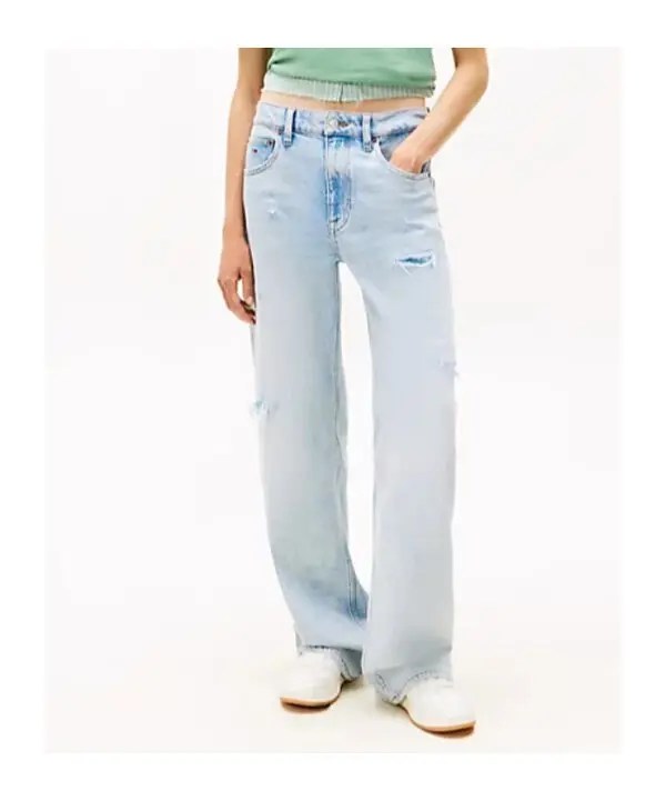 Tommy Hilfiger Mia Coolmax Mid Rise Relaxed Jeans
