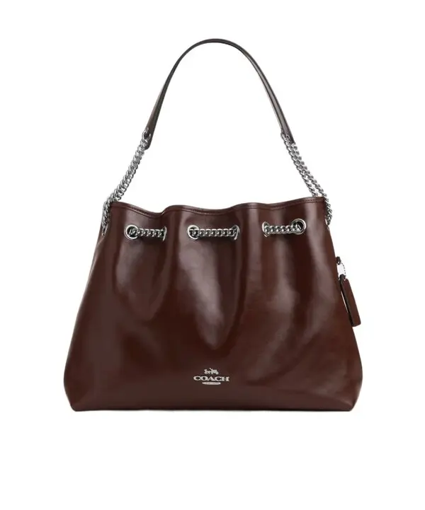 COACH Evelyn Handbag - Maple Brown
