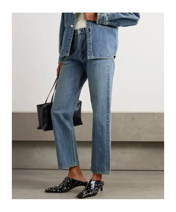 JIL SANDER High-rise Straight-leg Jeans