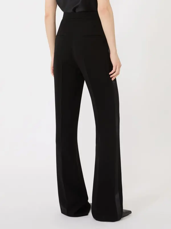 Max Mara High-waisted Tailored Trousers - Black
