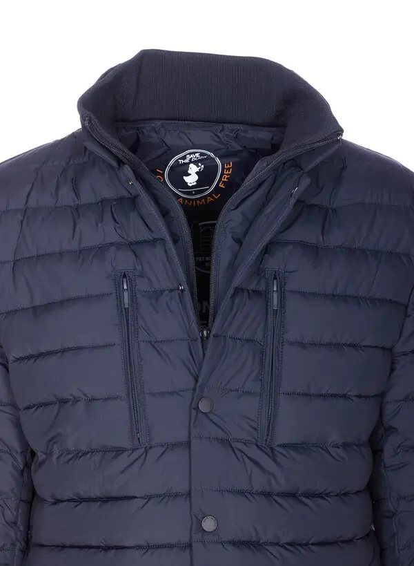 SAVE THE DUCK Padded High-neck Jacket - Black