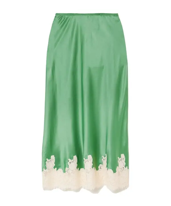 DÔEN Elowena Midi Skirt - Green