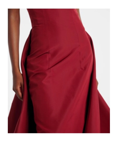 Monique Lhuillier Silk Faille Gown