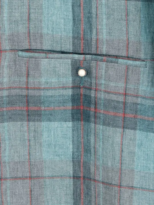 MAGLIANO Oversized Checked Shirt