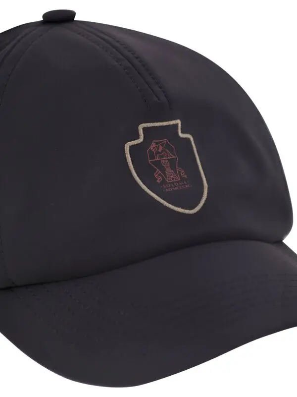 Brunello Cucinelli Baseball Cap With Embroidered Logo