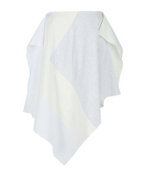J.W.ANDERSON Jw Anderson Asymmetric Patchwork Midi Skirt