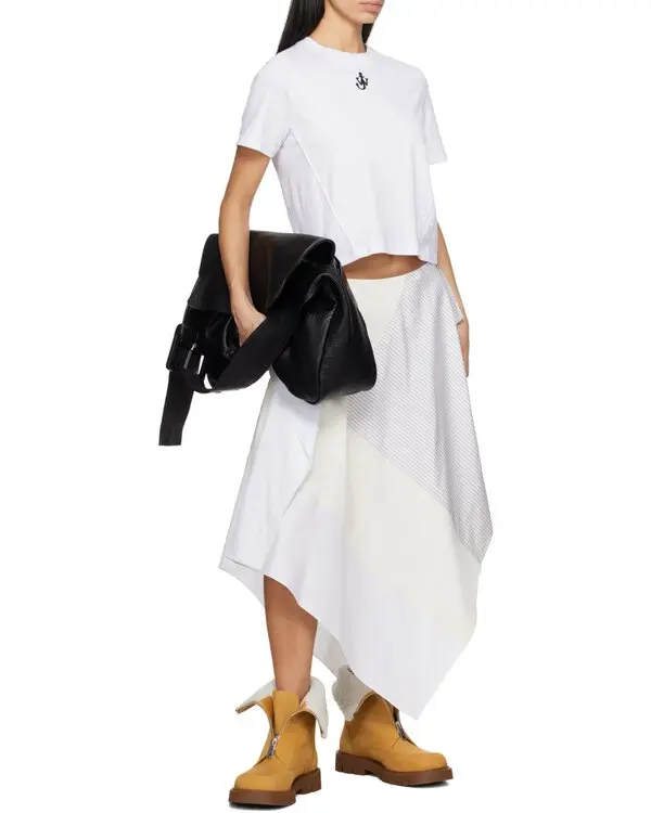 J.W.ANDERSON Jw Anderson Asymmetric Patchwork Midi Skirt