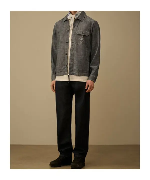 C.P. COMPANY Long Sleeve Zip Shirt