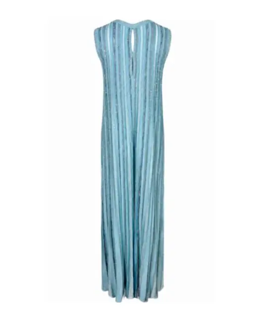 D.exterior Sleeveless Maxi Dress