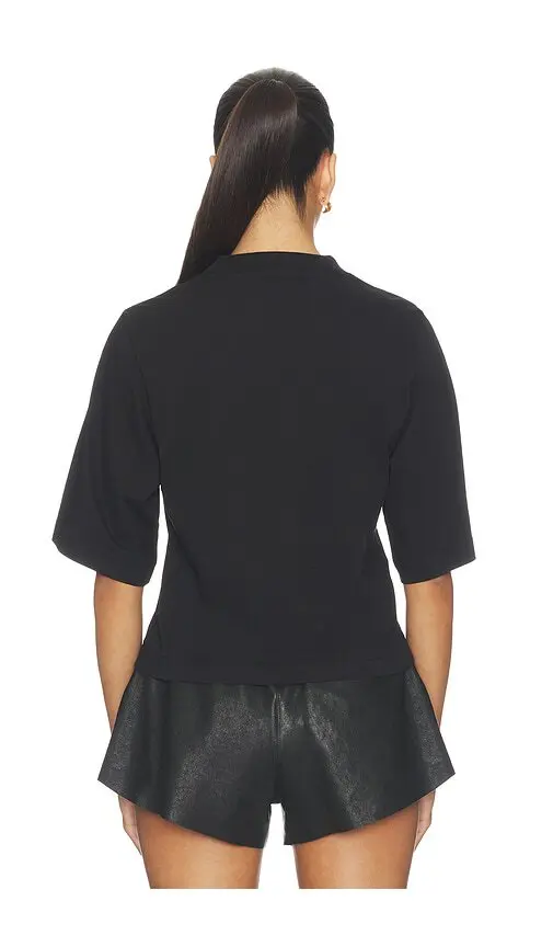 Palm Angels Curved Logo Boxy T-shirt