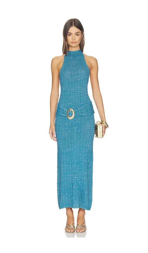 CAPITTANA Ceci Dress In . Also - Blue