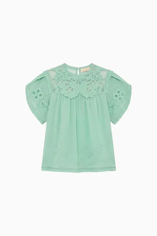 Ulla Johnson Alma Silk Top