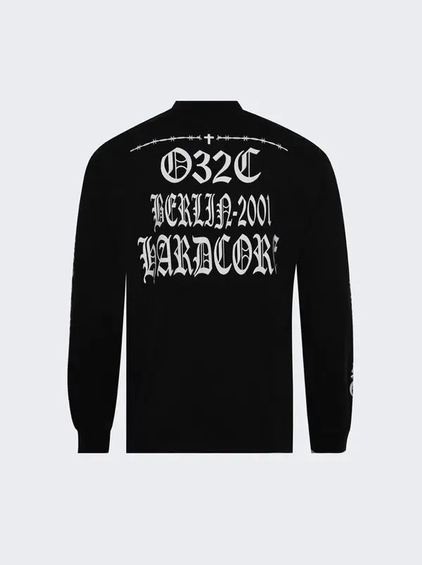 032C Hardcore Since 2001 Longlseeve Washed