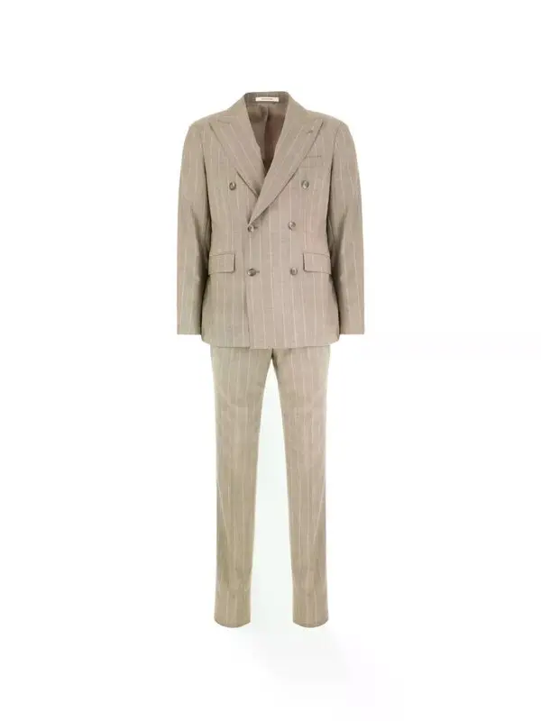 Tagliatore Pinstripe-pattern Double-breasted Suit