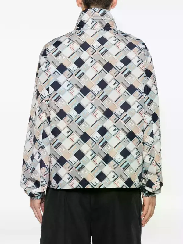 Fendi Ff-print Reversible Jacket