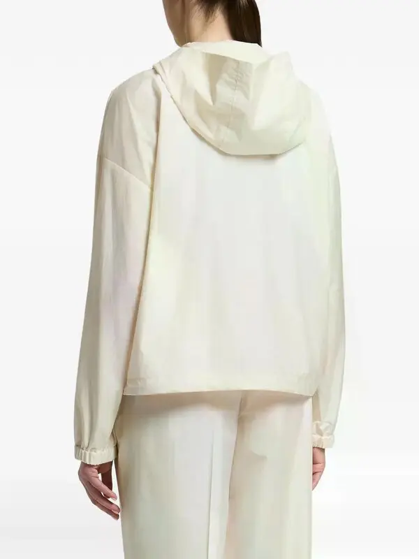 Peserico Zip-up Hooded Jacket