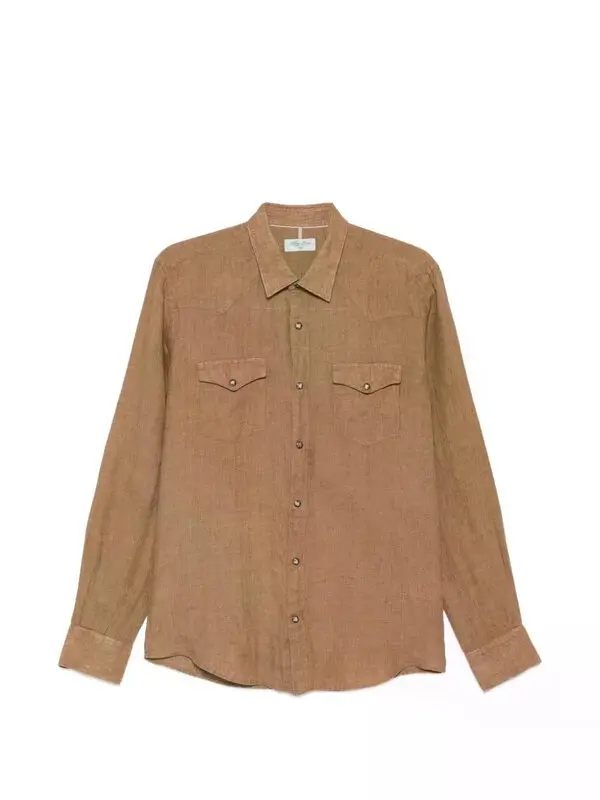 ALLEY DOCKS 963 Western-yoke Chest-pocket Shirt
