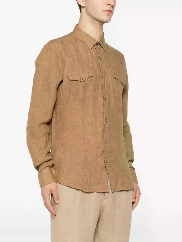 ALLEY DOCKS 963 Western-yoke Chest-pocket Shirt