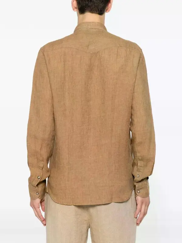 ALLEY DOCKS 963 Western-yoke Chest-pocket Shirt