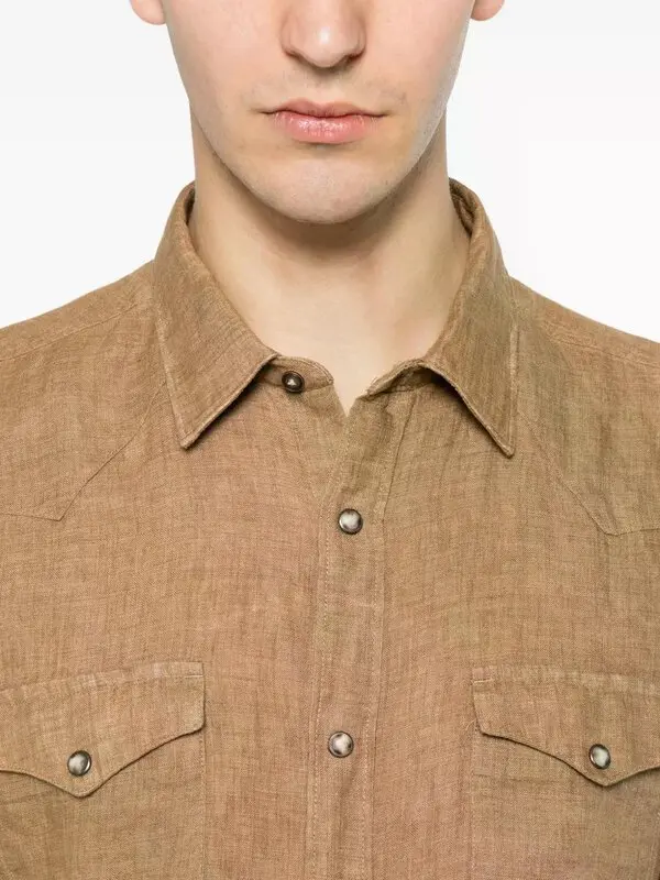 ALLEY DOCKS 963 Western-yoke Chest-pocket Shirt